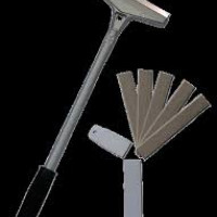 Mirror Scraper for grooved griddle plate - Halls International ...