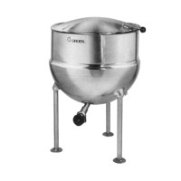 Groen FT-20 - Kettle, direct steam, 20 gallon, 2/3 jacket, 2" TDO, tri ...