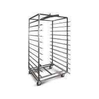 MAC PAN CFR4060 STAINLESS STEEL TROLLEY FOR BAKERY AND PASTRY - Halls ...