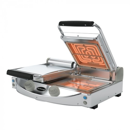 SpidoCook SP020E Double Digital Contact Grill - Flat Plates - Halls ...