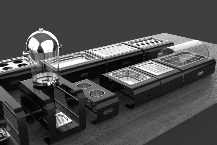 Cold Food Display Smart Buffet Series - Halls International ...